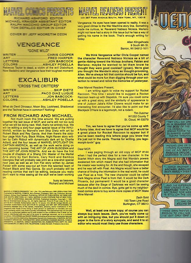 Marvel Comics Presents 174 | Shadow and Flame with Magik