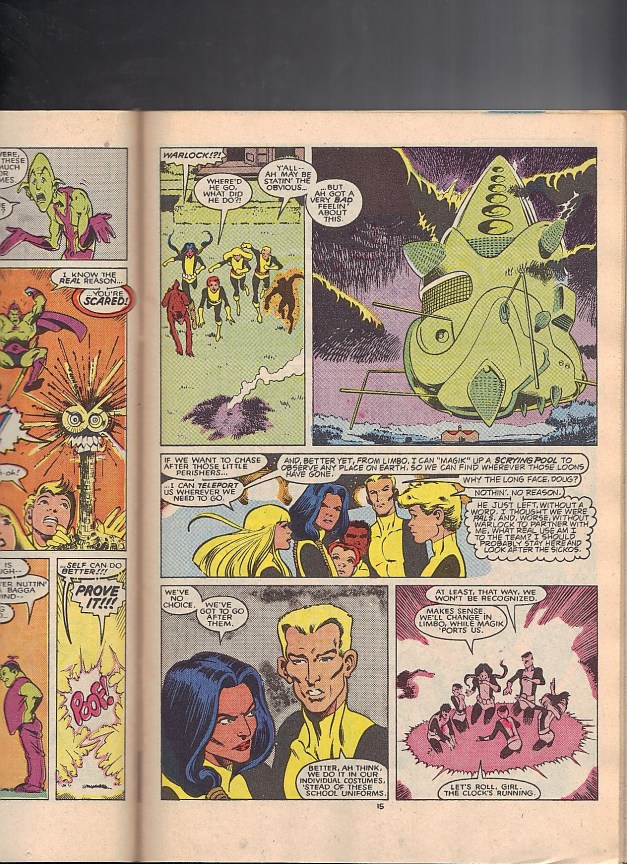 New Mutants Annual 3 | Shadow and Flame with Magik