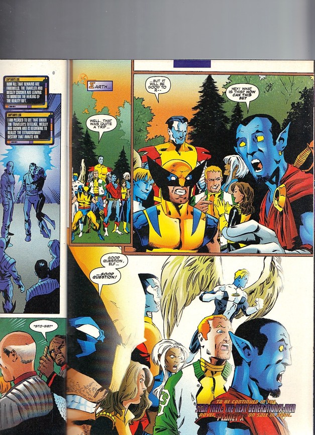 Star Trek Next Generation X-Men Second Contact | Shadow and Flame with ...